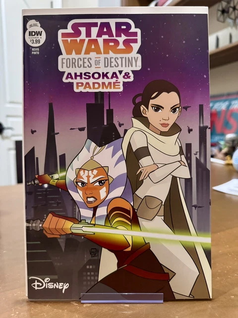 Star Wars Forces Of Destiny Ahsoka And Padme 1 Idw Comics Vf Nm Eur