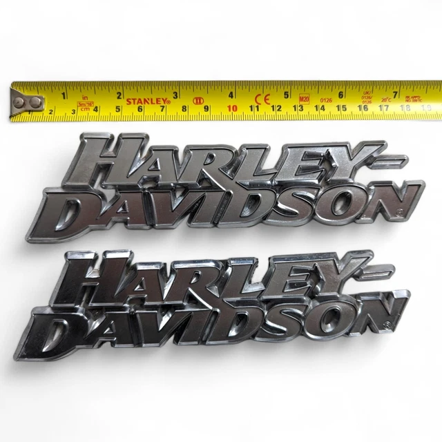 HARLEY DAVIDSON DYNA Street Bob Tank Badges, Emblem OEM £154.99 ...