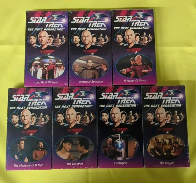 STAR TREK: THE Next Generation (VHS Lot) Episodes: 32-38 £11.10 ...