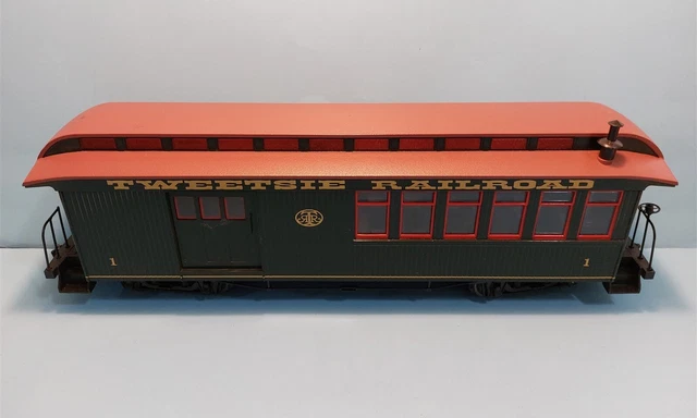 BACHMANN BIG HAULERS G Gauge Tweetsie Railroad Passenger Car With Working Lights $30.00 ...