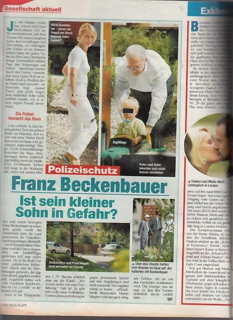 DAS NEUE BLATT Franz Beckenbauer,Romina Power,Jean Marais,Peter Sodann ...