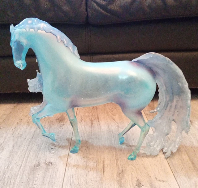 GRANDE FIGURINE CHEVAL de luxe Disney Frozen 2 NOKK Water Spirit avec ...