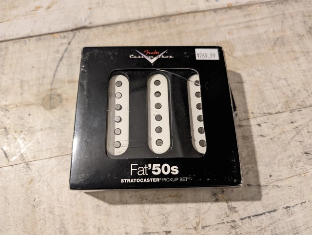 FENDER FAT 50S Custom Shop Stratocaster Pickup Set Strat $233.18 ...