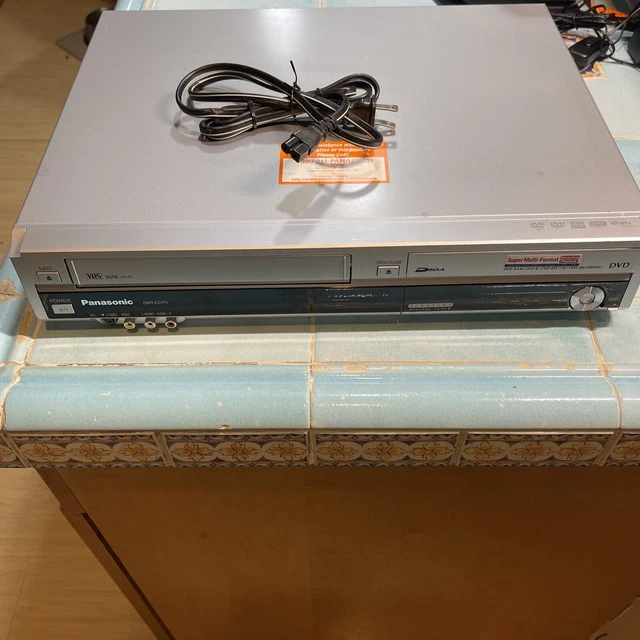 PANASONIC VHS/DVD PLAYER Recorder DMR EZ37V Digital Tuner Tested Ships ...