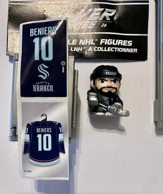 2026 NHL TEENYMATES Series 12 Matty Beniers Seattle Kraken W/Locker ...
