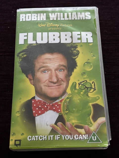 FLUBBER - ROBIN Williams Walt Disney Pictures VHS Video Cassette Tape ...