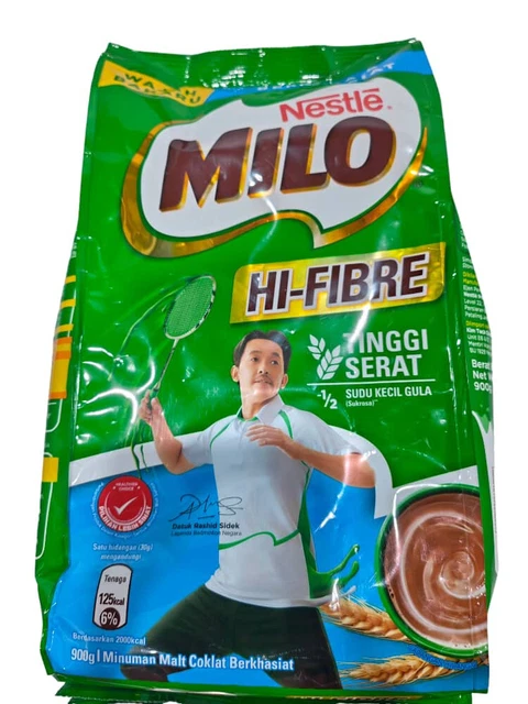 NESTLÉ MILO® HI-FIBRE Chocolate Malt Powder Softpack 900g £19.67 ...