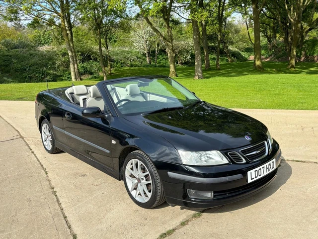 2007 SAAB 9-3 1.8t Vector 2dr Auto CONVERTIBLE Petrol Automatic £3,995. ...