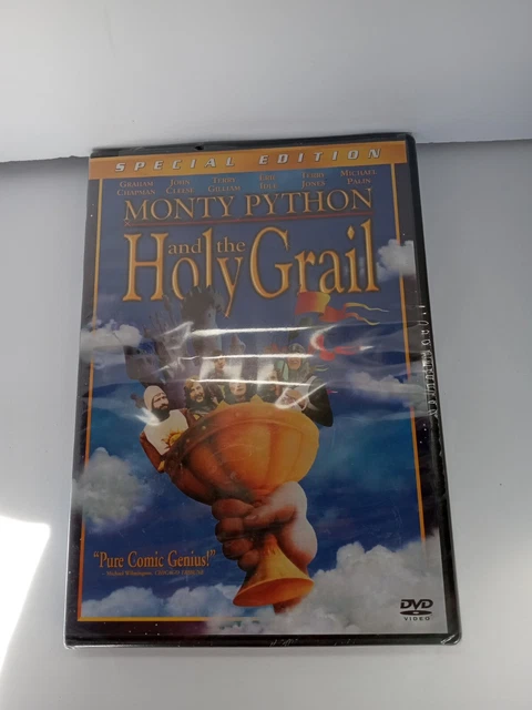 MONTY PYTHON AND the Holy Grail DVD 1975 Columbia Tristar New Sealed 2 ...