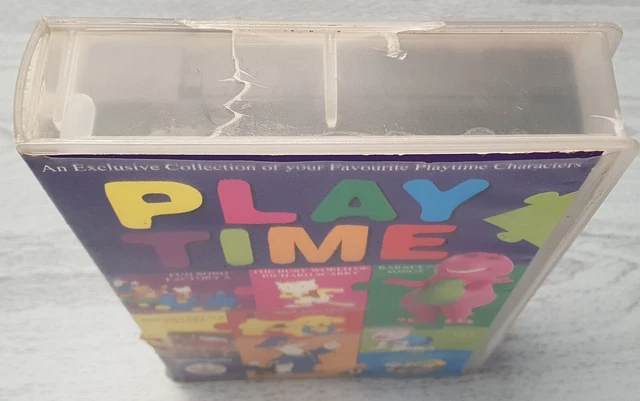 PLAYTIME KIDS' VHS/PAL - Barney, Spot, Fun Song Factory, Singing Kettle ...