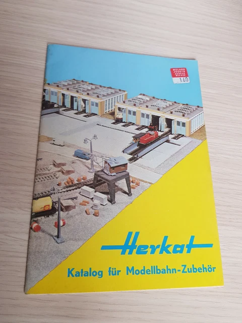 ANCIEN CATALOGUE ORIGINAL HERKAT 1975 trains modélisme HO EUR 10,00 - PicClick FR