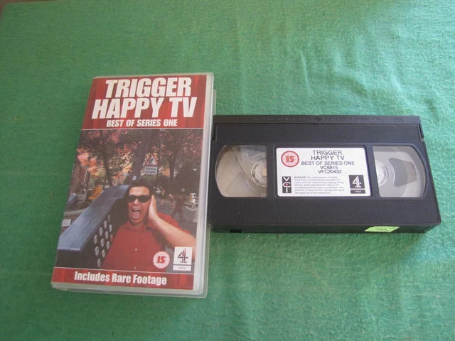 TRIGGER HAPPY TV Best of Series One VHS £5.00 - PicClick UK