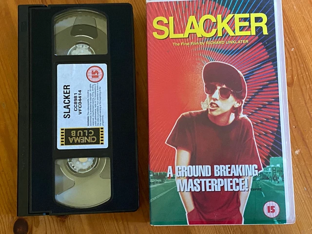 SLACKER RICHARD Linklater VERY RARE VHS video SMALL CASE £15.00 ...