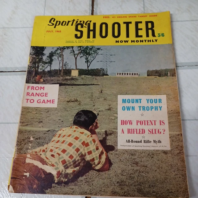 SPORTING SHOOTER MAGAZINE July 1965 Vintage $19.50 - PicClick AU