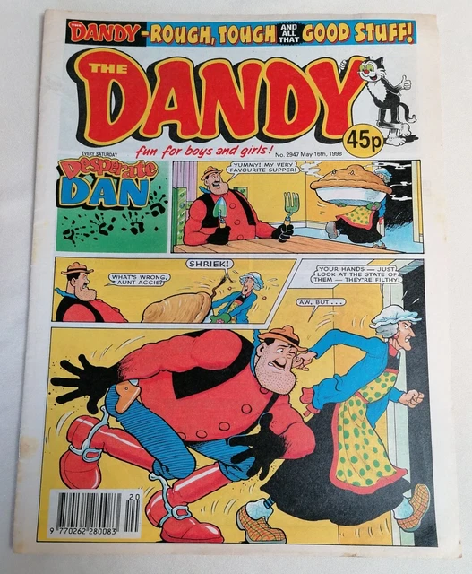 COMIC - VINTAGE British Comic The Dandy Fun For Boys & Girls No. #2947 ...
