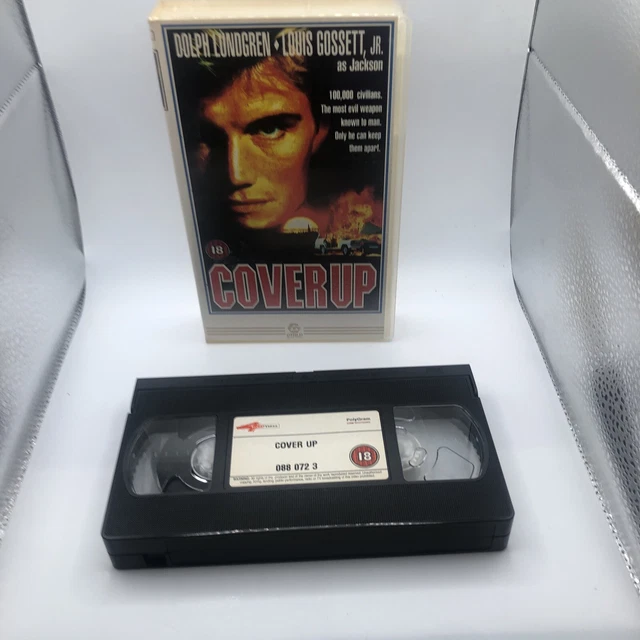 COVER UP VHS PAL Video Dolph Lundgren Louis Gossett Jnr. £8.99 ...