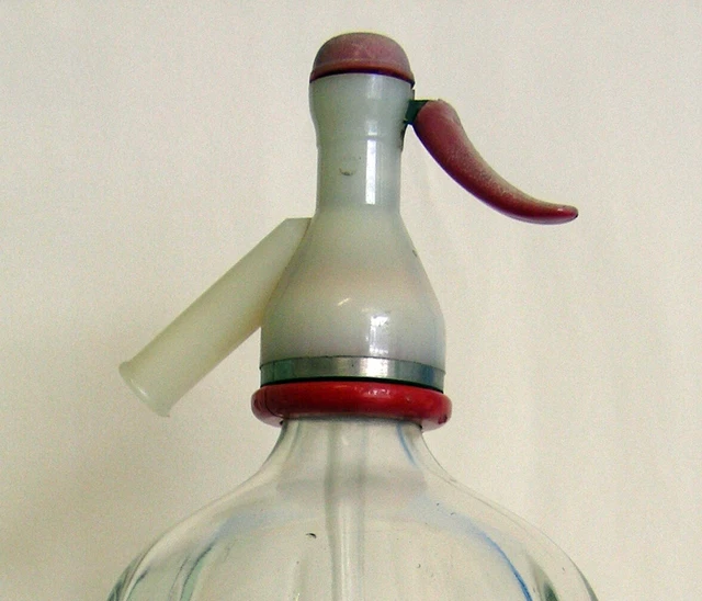 BOON SPA MELBOURNE fluted soda syphon bottle $40.00 - PicClick AU