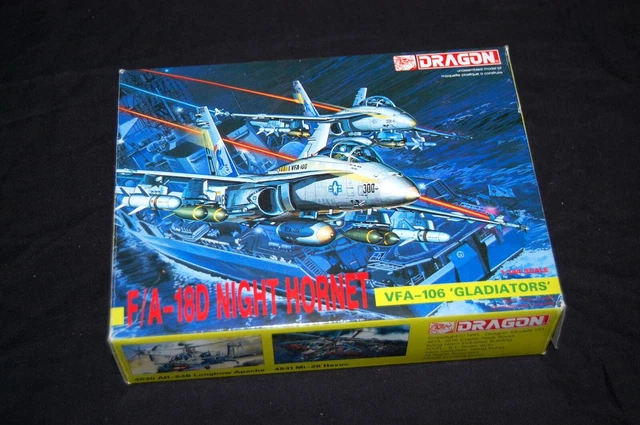 DRAGON 1/144 SCALE McDonnell Douglas (Boeing) F/A-18D Night Hornet ...