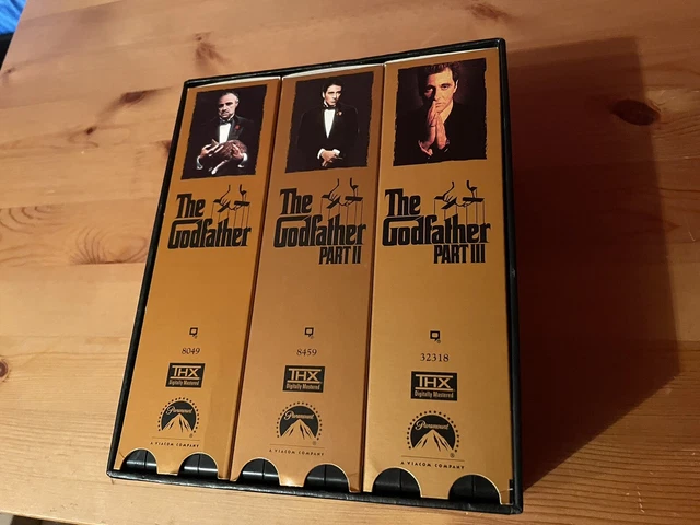 THE GODFATHER COLLECTION VHS Trilogy 1997 $20.00 - PicClick CA