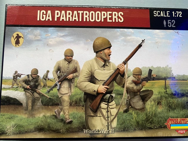 STRELETS MINI 1/72 Imperial Japanese Army Paratroopers (WWII) # M120 £6 ...