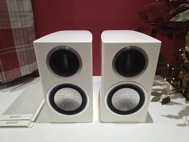 MONITOR AUDIO GOLD GX50 - Bookshelf Speakers - Gloss White £449.00 ...
