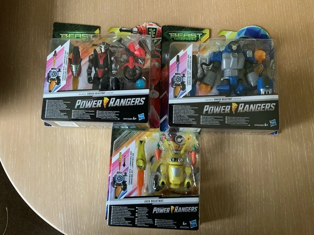 POWER RANGERS BEAST Morphers 3 Beast Bots Morphers With Keys New £39.99 ...
