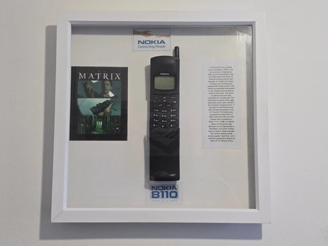 ULTIMATE COLLECTIBLE FRAME: Nokia 8110 Retro Mobile Phone £100.00 ...