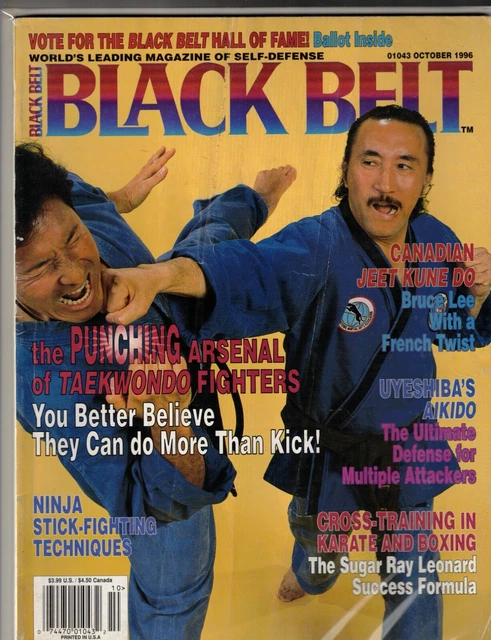 BLACK BELT MAGAZINE, 1996 October, Hee Il Cho $2.99 - PicClick