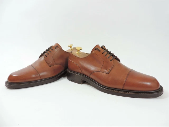 CHURCH'S CHEANEY SCARPE da Uomo Polpaccio Derby Cappello UK 7 USA 8 Eu ...