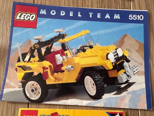 VINTAGE LEGO MODEL Team: Off-Road 4 x 4 (5510) Manual instructions ...