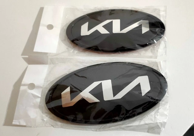KIA BADGE EMBLEM New Logo - Front Grille Bonnet And Boot Tailgate ...