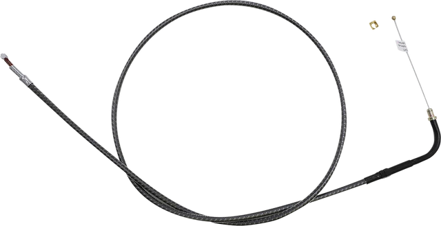 MAGNUM 74215 CARBON Fiber Idle Cable Harley Davidson Fxcwc 1584 Rocker ...