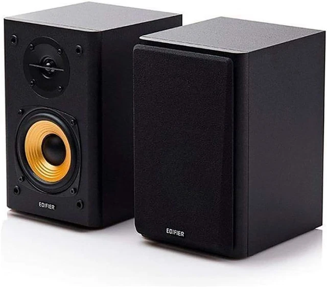 EDIFIER R1000T4 ACTIVE 2.0 Powered Bookshelf Speaker System For TV, PC ...