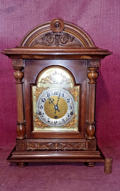 ANCIENNE PENDULE HORLOGE Cartel Carillon En Bois EUR 100,00 - PicClick FR