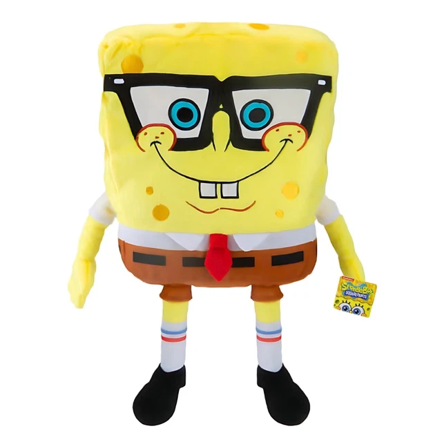 SPONGEBOB SQUAREPANTS GLASSES 30cm Soft Toy Plush Offical Merch ...