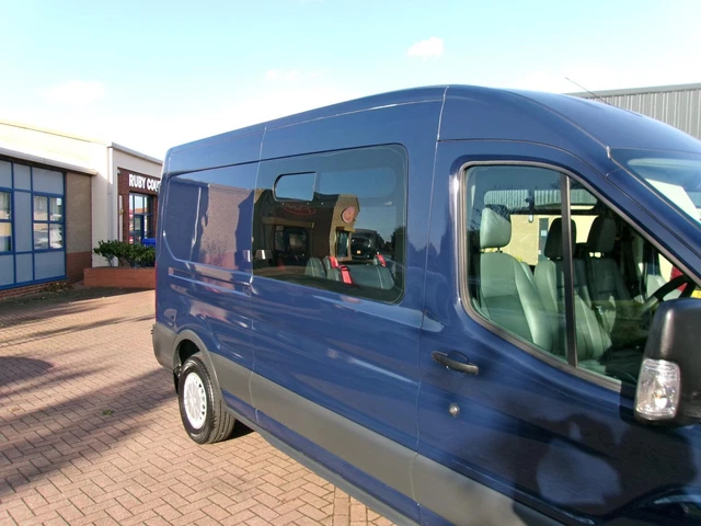 FORD TRANSIT 350 LWB 2.2 CHAINDRIVE 9 SEAT CREW VAN, FRONT WHEEL DRIVE ...