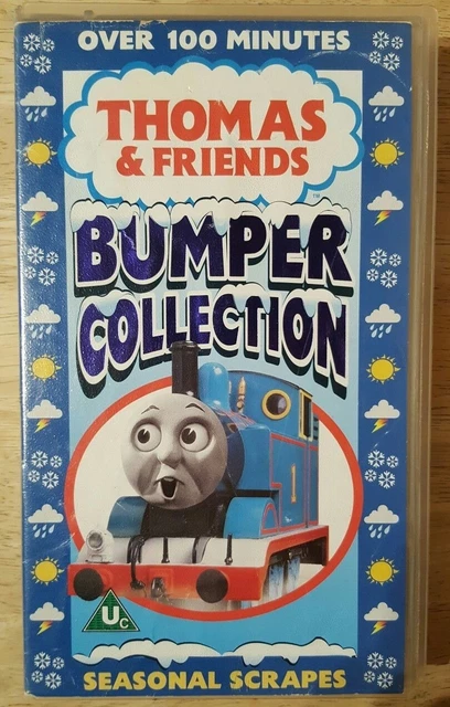 246. VHS THOMAS & Friends - Seasonal Scrapes (Bumper Collection) 100 ...