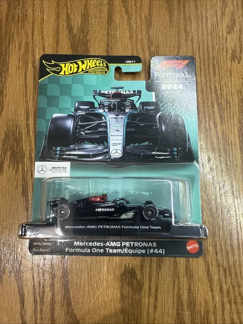 2024 HOT WHEELS Premium Formula 1 F1 Mercedes-AMG Petronas #44 Lewis ...