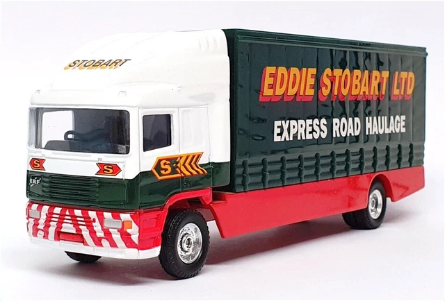 CORGI PRESSOFUSO SCALA 1/64 TY86805 - camion rigido ERF - Eddie Stobart ...