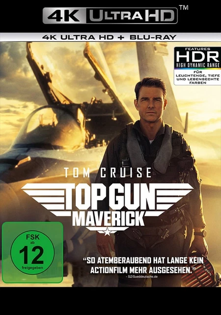 TOP GUN MAVERICK - 4K Ultra HD + Blu-ray # UHD+BLU-RAY-NEU £16.80 - PicClick UK