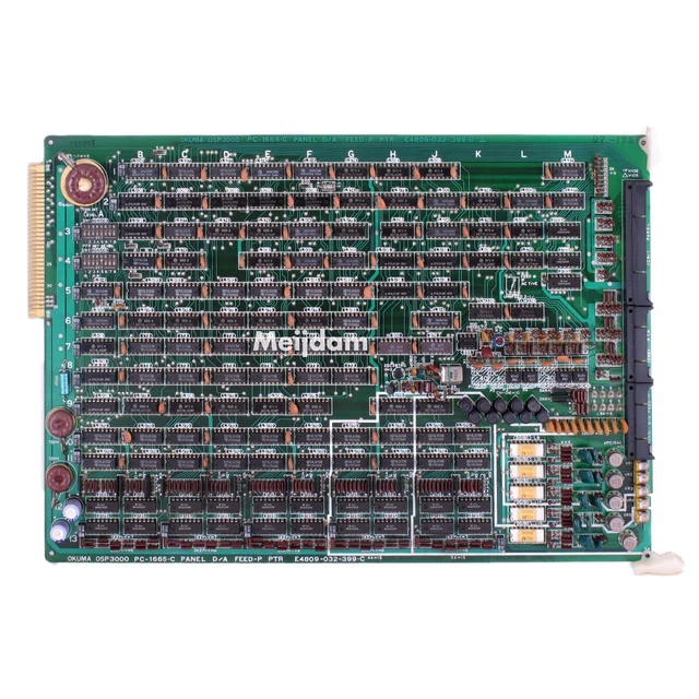 OKUMA OPUS 3000 Circuit Board E4809-032-399-C Pc-1665-C Panel D/A £142. ...