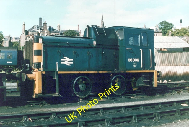 RAILWAY PHOTO 6X4 Class 06 06006 BR Blue Dundee c1981 £2.00 - PicClick UK
