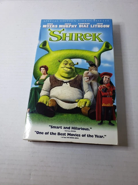 DREAMWORKS SHREK (VHS, 2001) Special Edition Videocassette EUR 1,87 ...