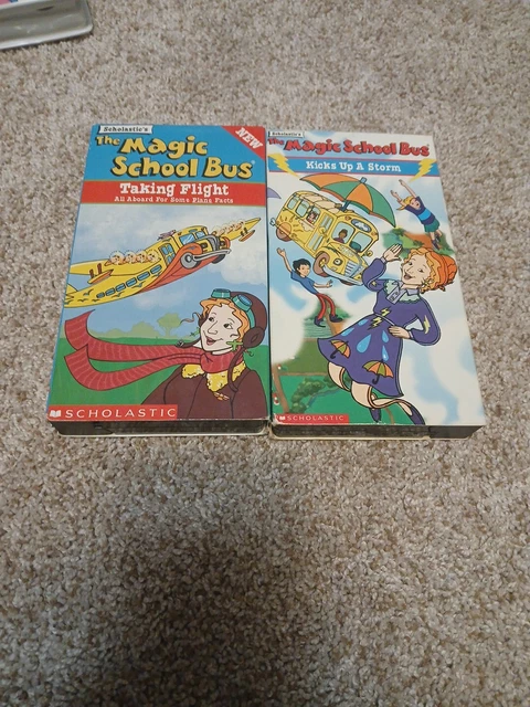 MAGIC SCHOOL BUS, The - Taking Flight (VHS, 1997)& KICKS UP A STORM LOT ...