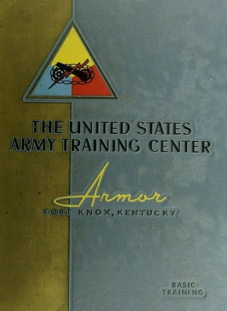 1950'S THE UNITED States Army Basic Training Center Armor Fort Knox, KY ...
