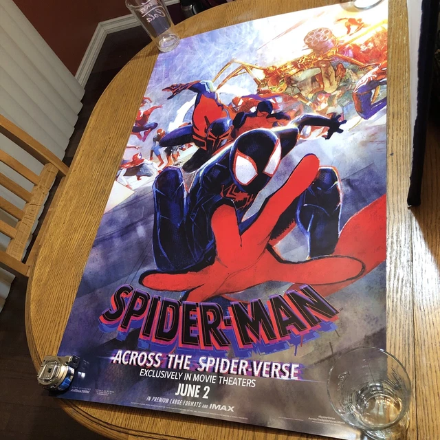 SPIDER MAN: ACROSS the Spider-Verse Poster EXCLUSIVE OPENING NIGHT AMC ...