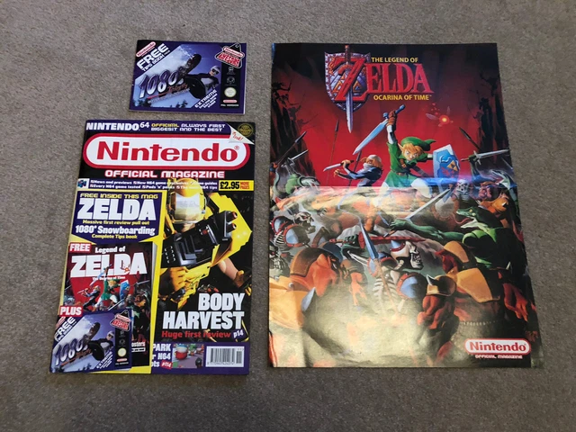 NINTENDO OFFICIAL MAGAZINE, Nov 1998, Issue 74, Tips Book 6 and Zelda ...