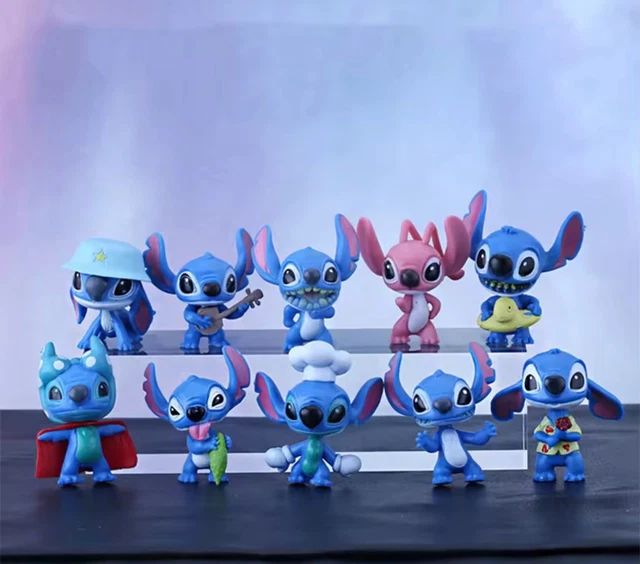 LILO & STITCH Minifiguren 10.Stk. Spielzeug Figuren Set Cartoon Dekoration Kids EUR 16,90 ...