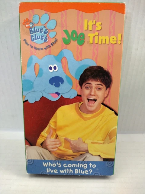 BLUES CLUES ITS Joe Time VHS Tape EUR 16,87 - PicClick FR