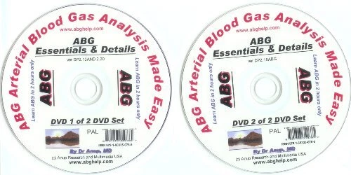 ABG -- ARTERIAL Blood Gas Analysis Made Easy - 2 Dvd Set [DVD] [Region ...